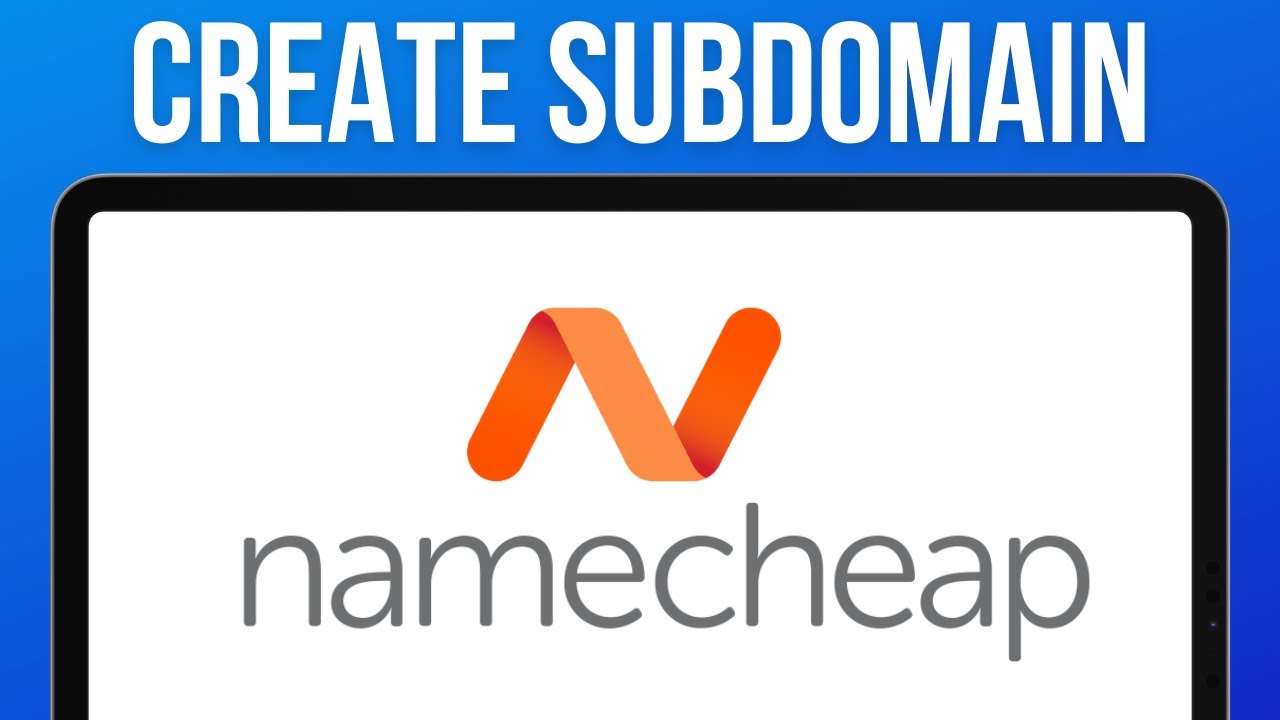 How to Create A Subdomain on Namecheap (2025) - YouTube