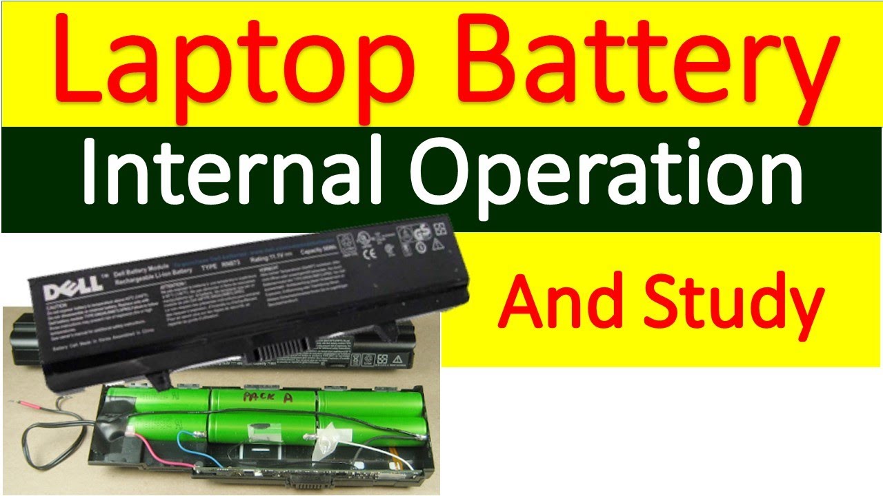What is inside laptop battery // Laptop battery inside operation ...