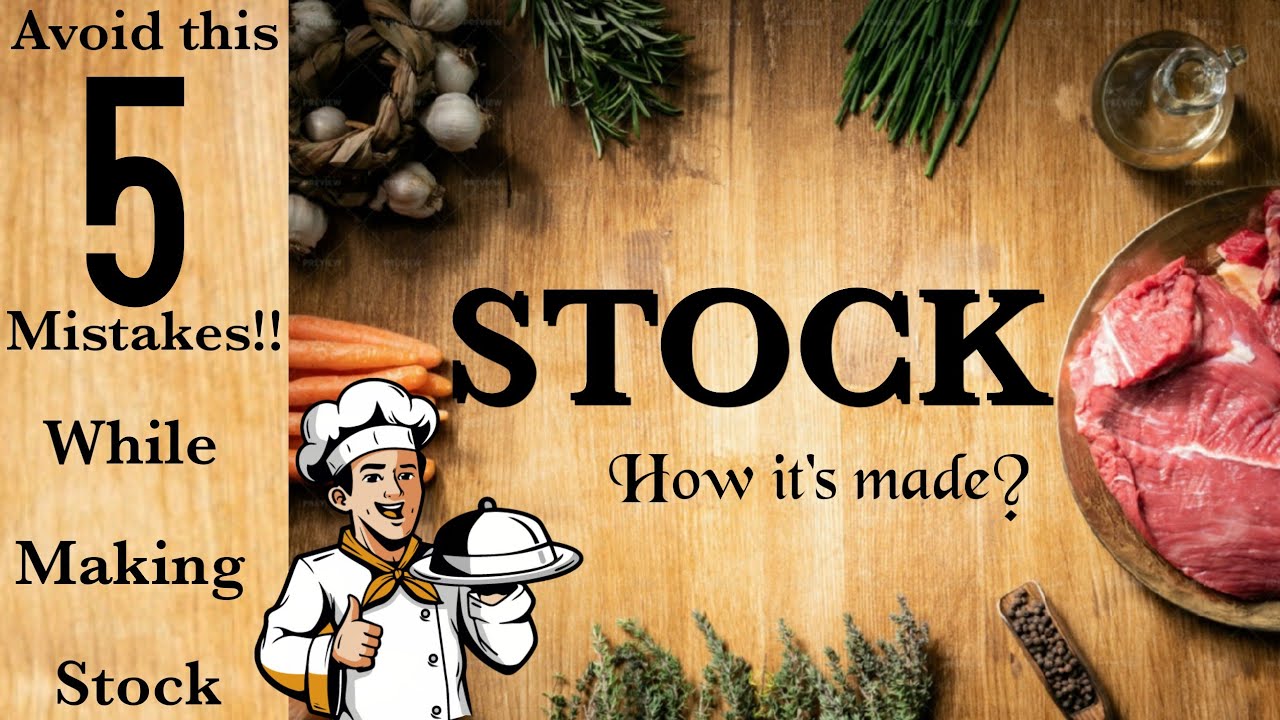 Kitchen Stock | How it's made? @HospitalityDoodle - YouTube