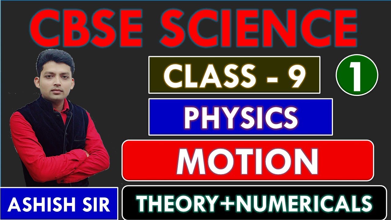 CBSE CLASS 9/SCIENCE/PHYSICS/MOTION/CBSE CLASS 9 SCIENCE/MOTION LECTURE ...