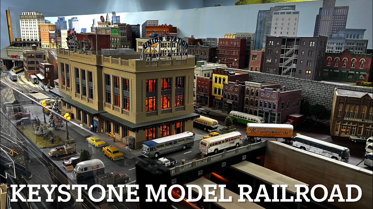 Keystone Historic Model Railway - YouTube