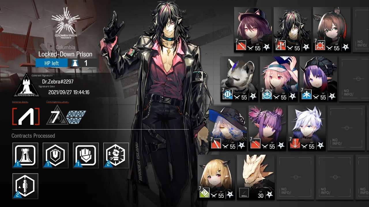 Arknights - Locked-Down Prison Training Grounds Low Rarity 11 Operators ...