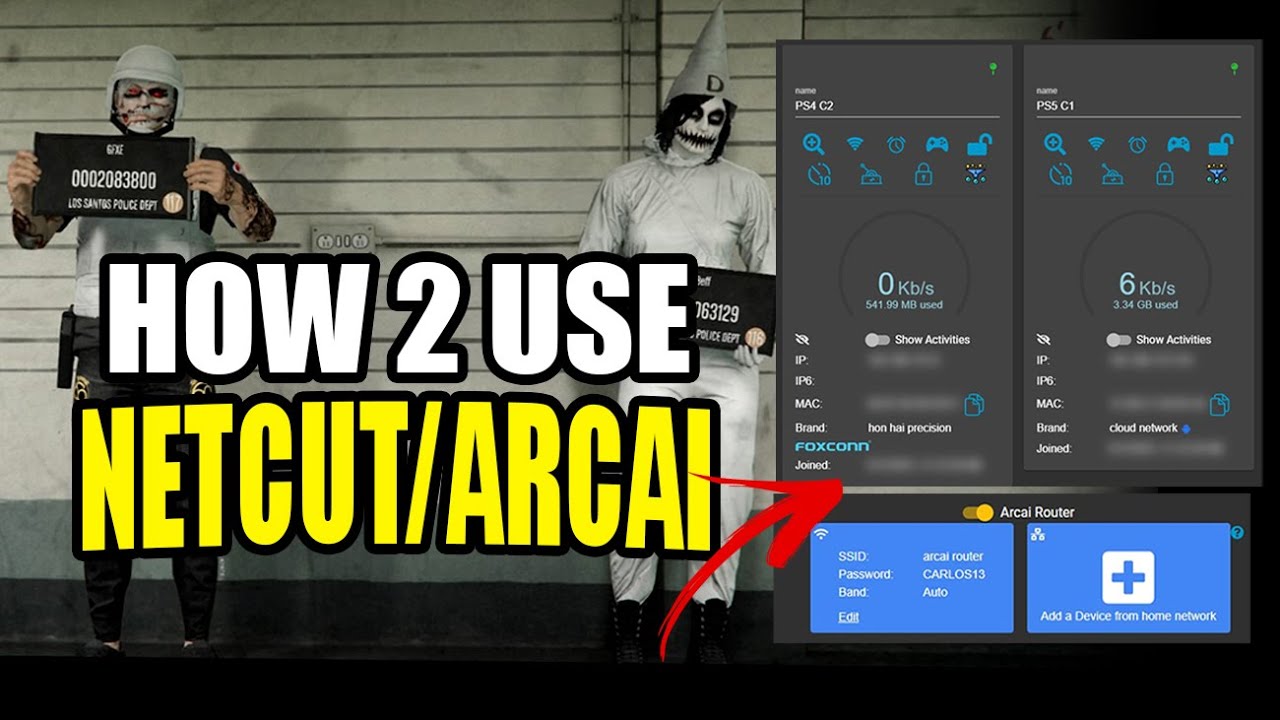 How To Use Netcut/Arcai Router Guide For Beff Outfits #ps4 #genderswap ...