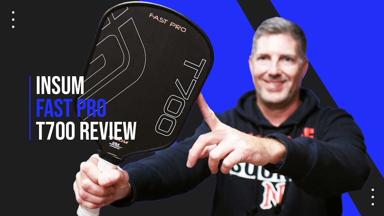 TOO Much Power? INSUM T700 Pickleball Paddle Review - YouTube
