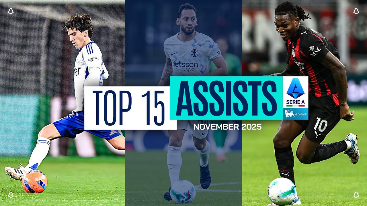The Top 15 Assists of November | Top Assists | Serie A 2025/26 - YouTube