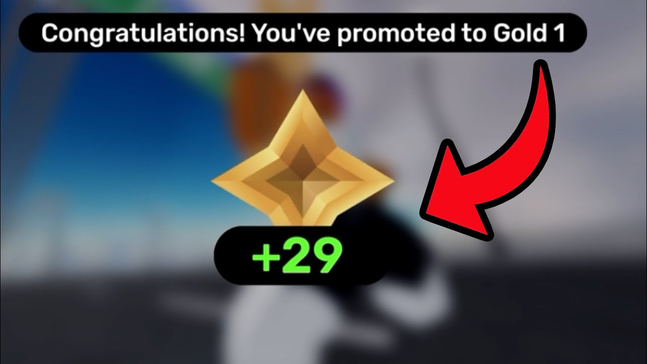 Hitting GOLD RANK In Roblox Rivals - YouTube
