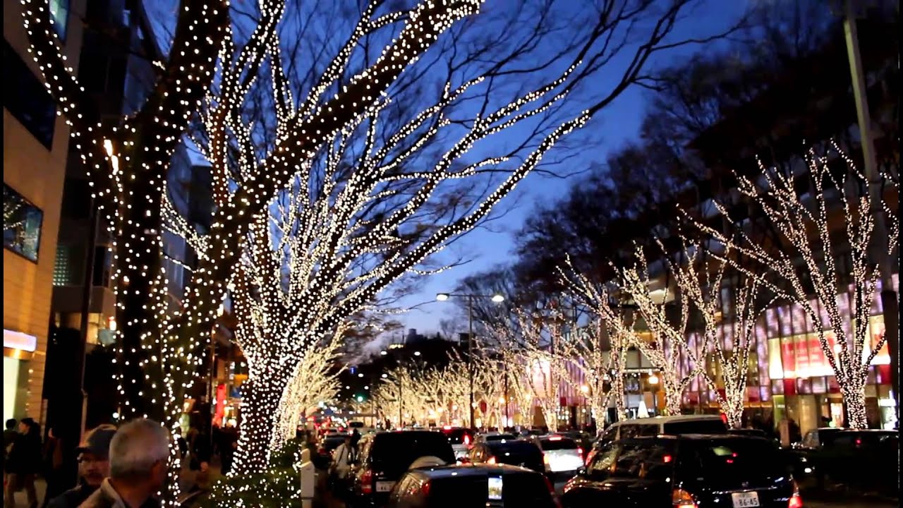 Omotesando illumination - YouTube