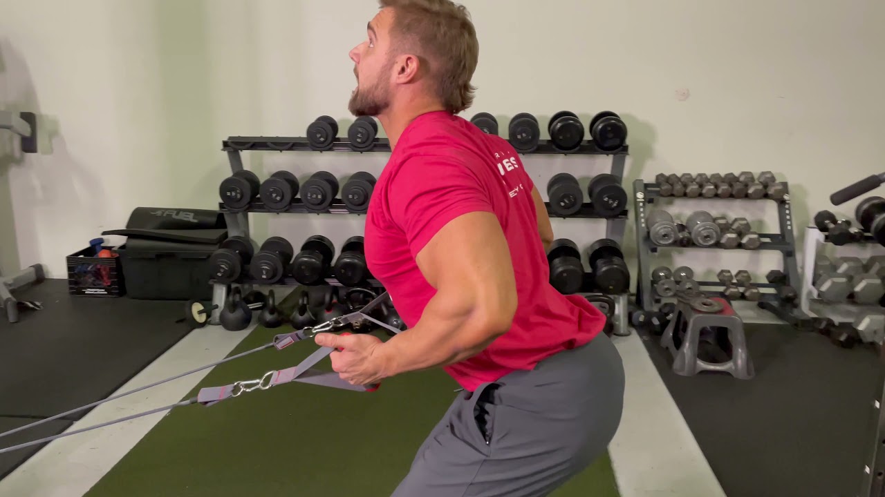 Banded Low Row - YouTube