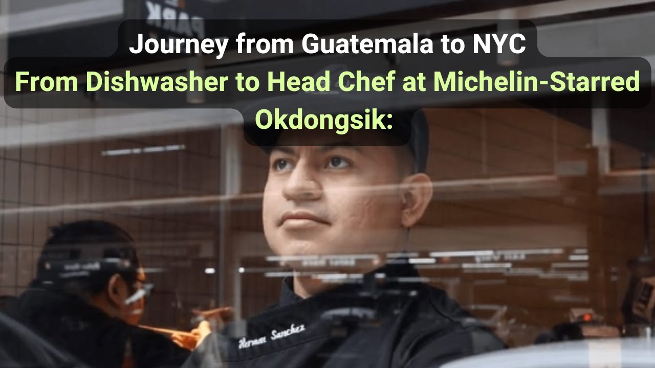From Dishwasher to Head Chef at Michelin-Starred Okdongsik: Journey ...