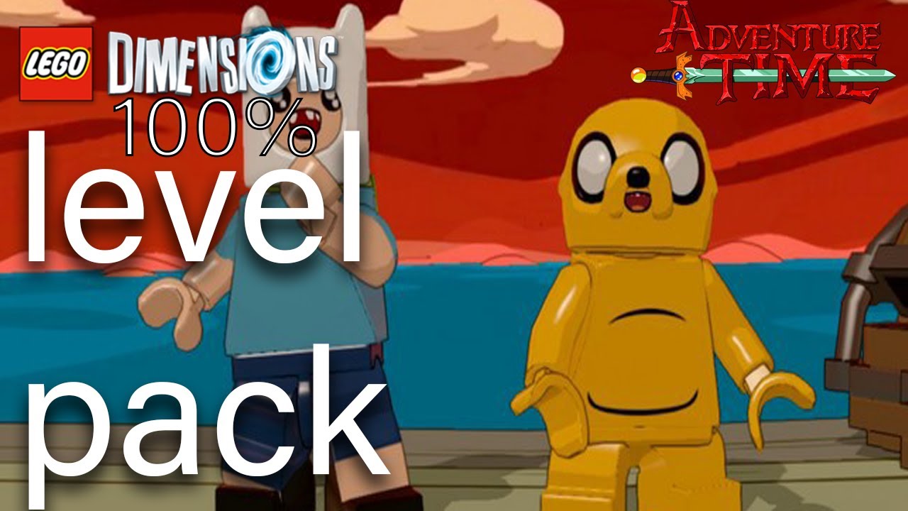 Lego Dimensions 100% level pack Adventure Time - YouTube