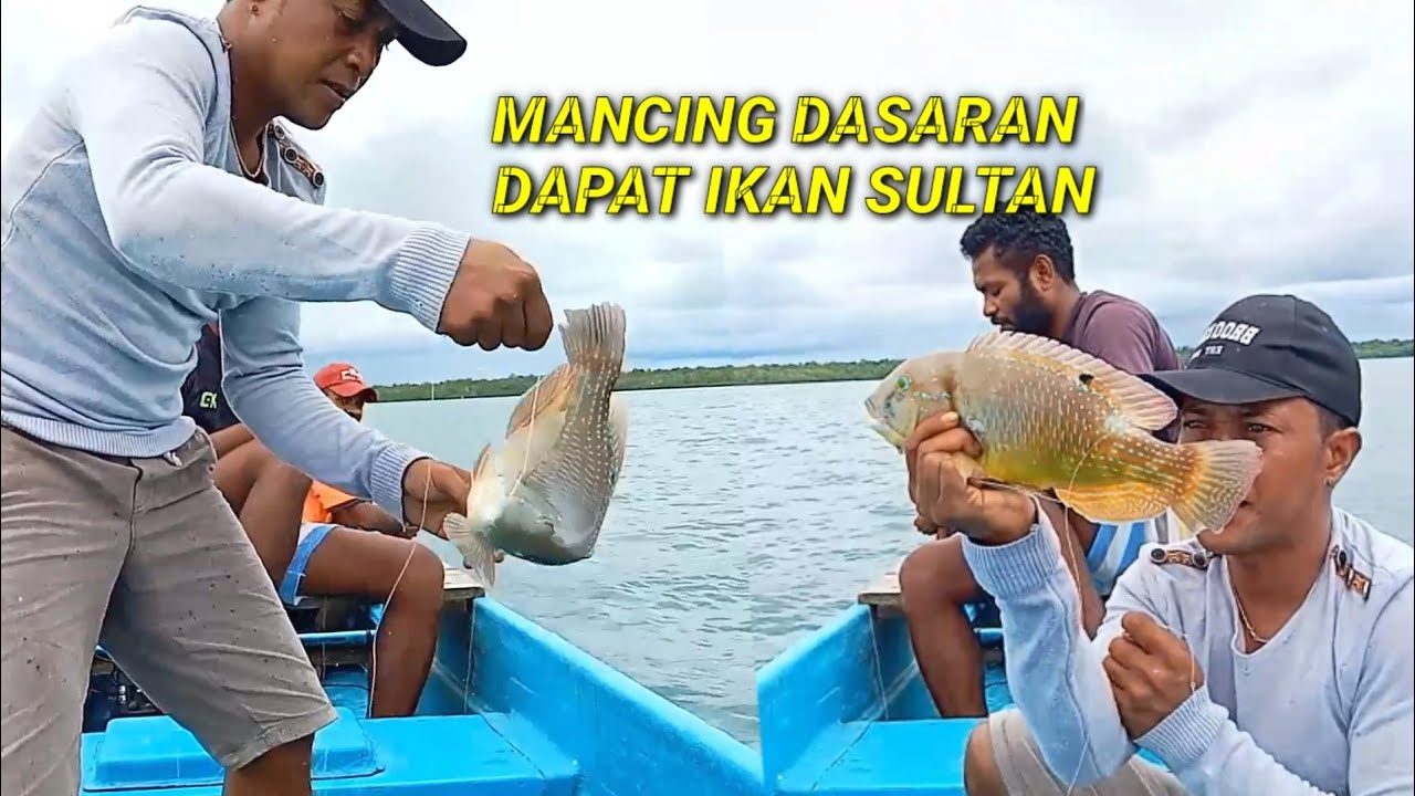 MANCING DASARAN DI SARANG IKAN SPOT KAKAP MERAH 🔴 - YouTube