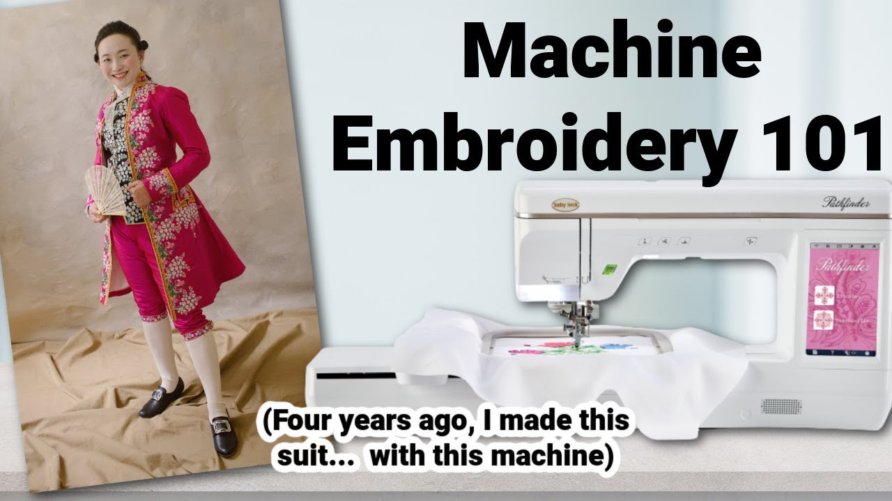 Beginner's Guide to Machine Embroidery || Selecting, Buying, Setting up ...