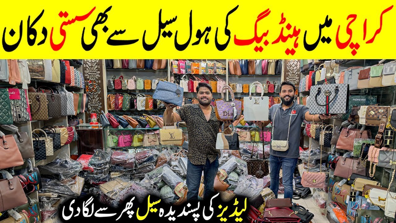 **Big Sale Start** | Branded Handbags | Ladies Purse Wholesale Market ...