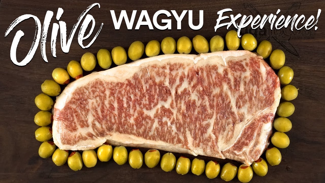 World s RAREST STEAK Olive Wagyu Vs Japanese A5 WAGYU Beef YouTube