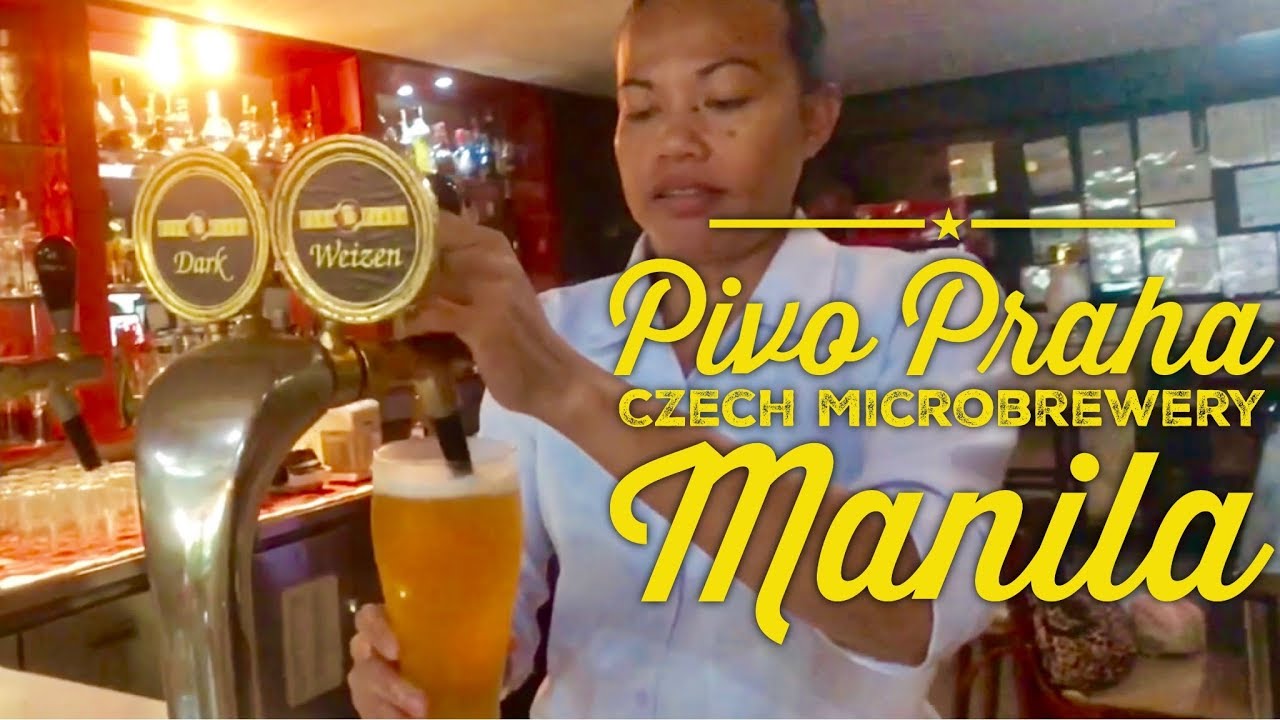 Pivo Praha Czech Microbrewery Makati Metro Manila Philippines - YouTube