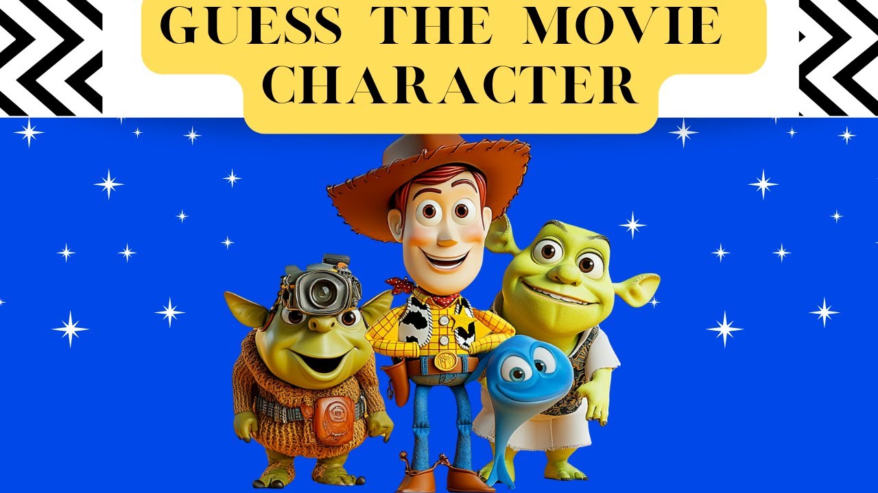 Guess the Movie Character - YouTube