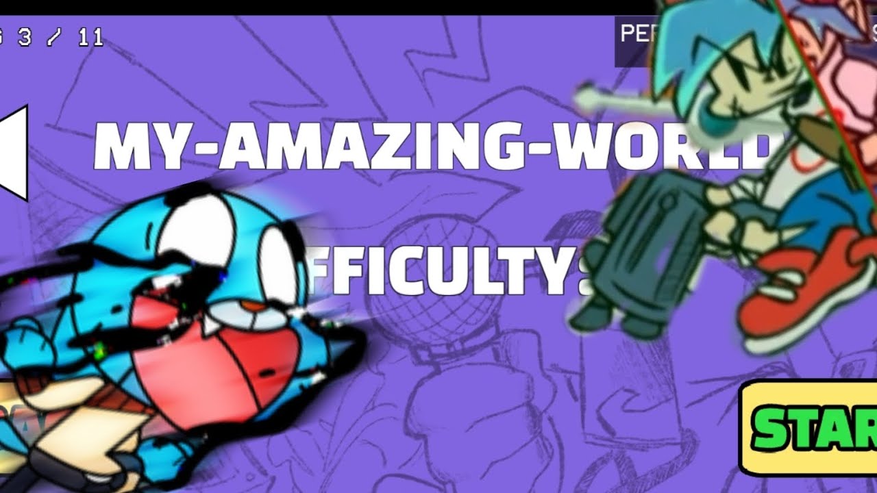 My amazing world FNF PIBBY APOCALIPSE - YouTube