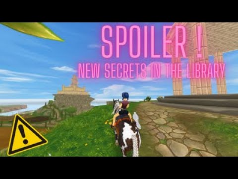 star stable/SPOILER ! NEW SECRETS IN THE LIBRARY ! - YouTube