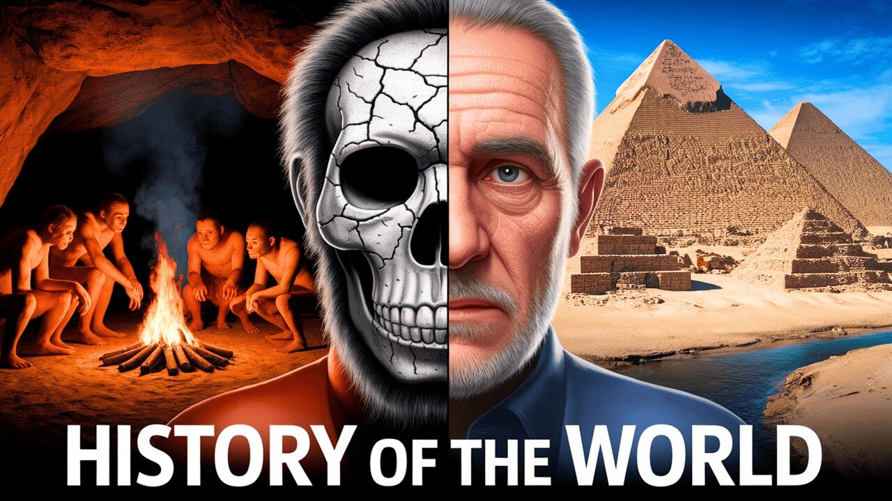 The ENTIRE History of the World - 1+ Hour of Boring History to Fall ...