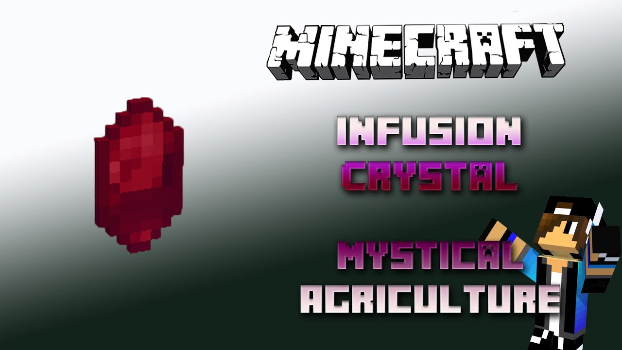Infusion Crystal 🍎🪴🍋 Minecraft Mystical Agriculture Tutorial 🍎🪴🍋 ...