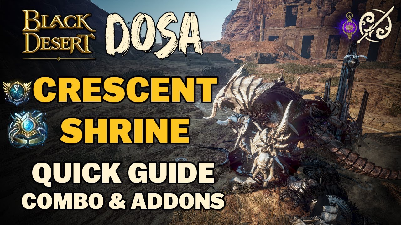 BDO | Dosa Awakening - Special PvE Combos for Crescent Shrine | Addons ...