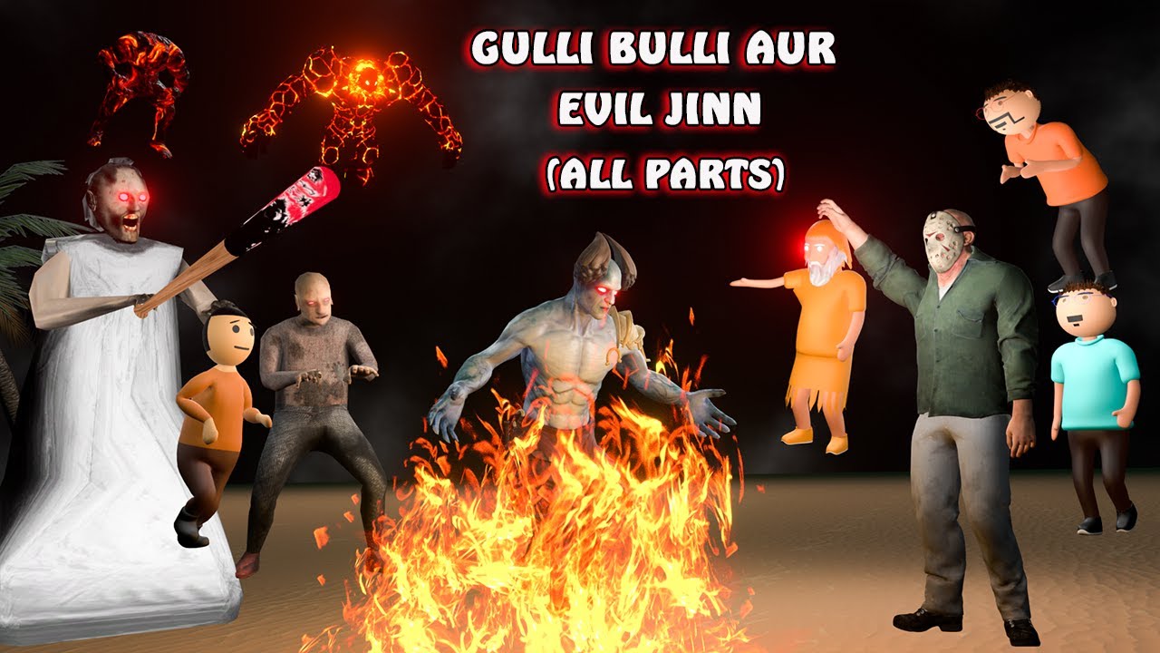 GULLI BULLI AUR EVIL JINN (FULL EPISODE) | GULLI BULLI SHON HORROR ...