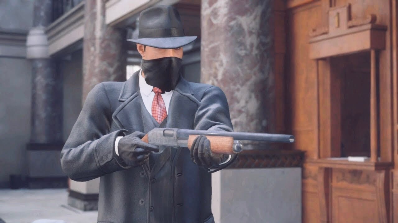 Mafia Definitive Edition Bank Robbery (PS4) - YouTube