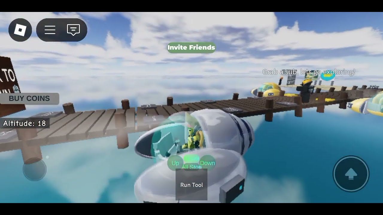 Roblox submarine exploration - YouTube