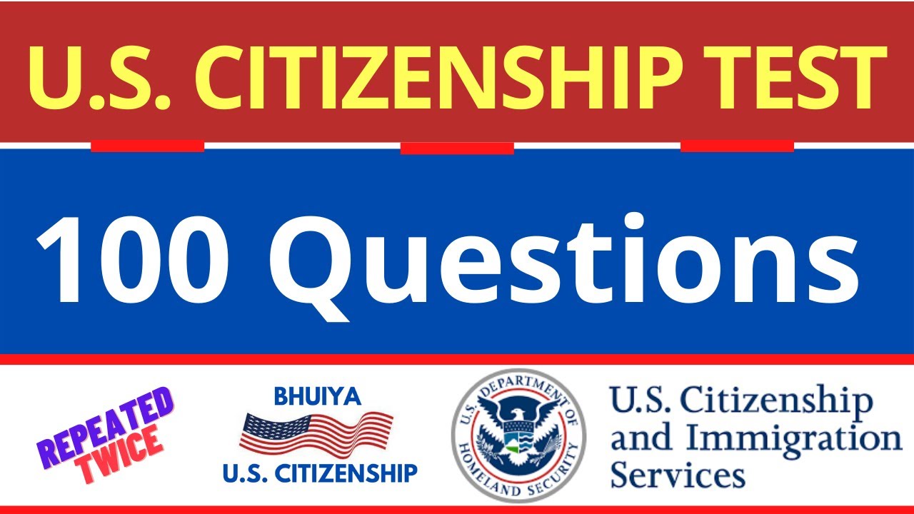2022 USCIS Official 100 Civics Test Questions & Answers | US ...