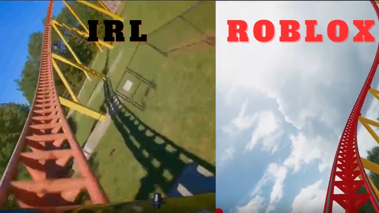 Intimidator 305 Real Life vs. Intimidator 305 Roblox - YouTube