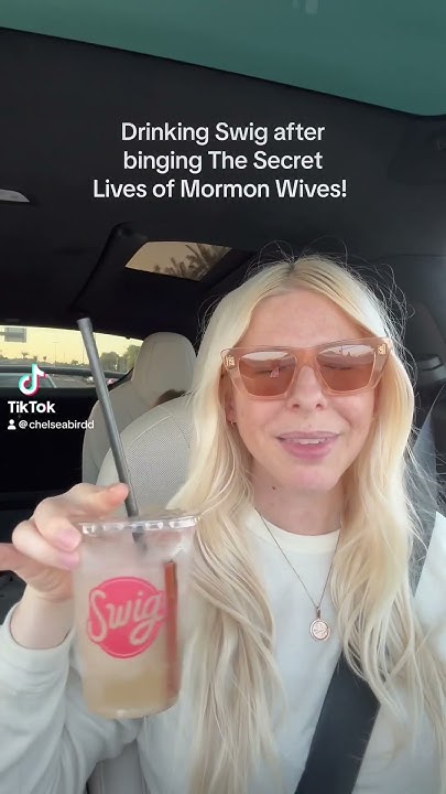 Drinking Swig and watching The Secret Lives of Mormon Wives! 🥤 #shortsfeed #shorts #shortvideo ...