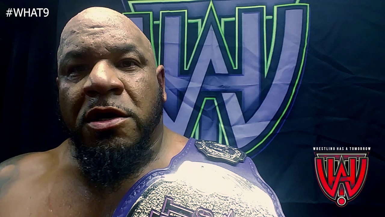 Backstage With Our New Champion Dan Maff After WHAT! 9 (Wrestling Has A ...
