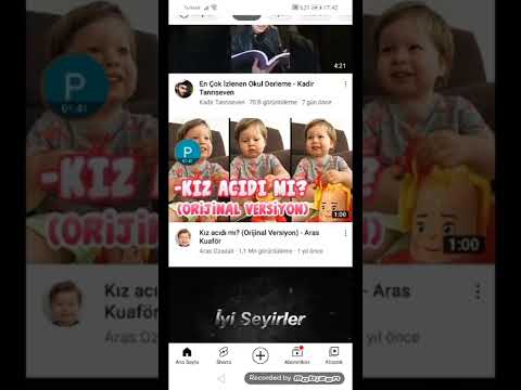 YouTube'a video nasıl atılır(mobizen)