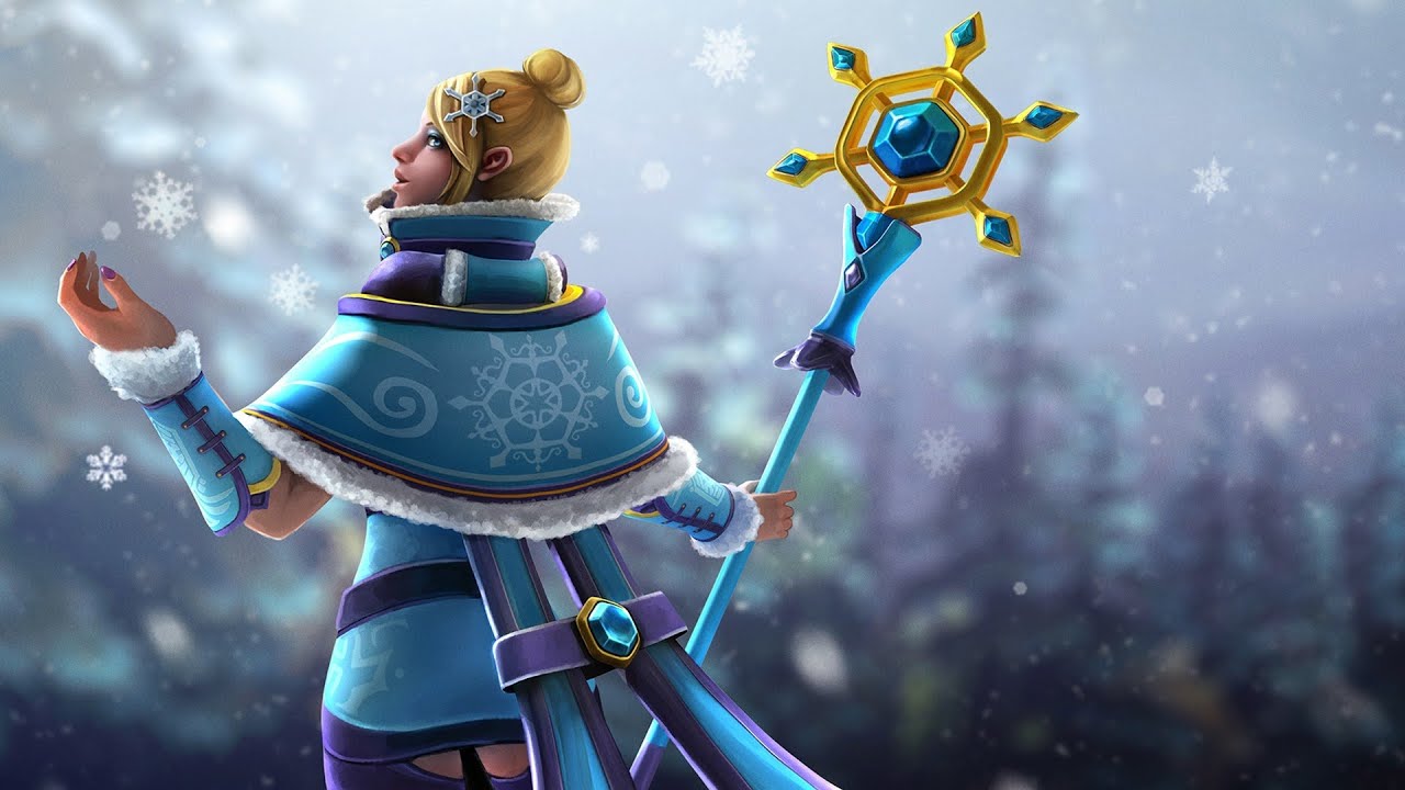 How to play Crystal Maiden like a Boss - YouTube