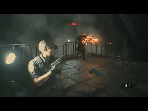 Resident Evil 2-Remake gameplay walkthrough part 12-LEON-ENDING