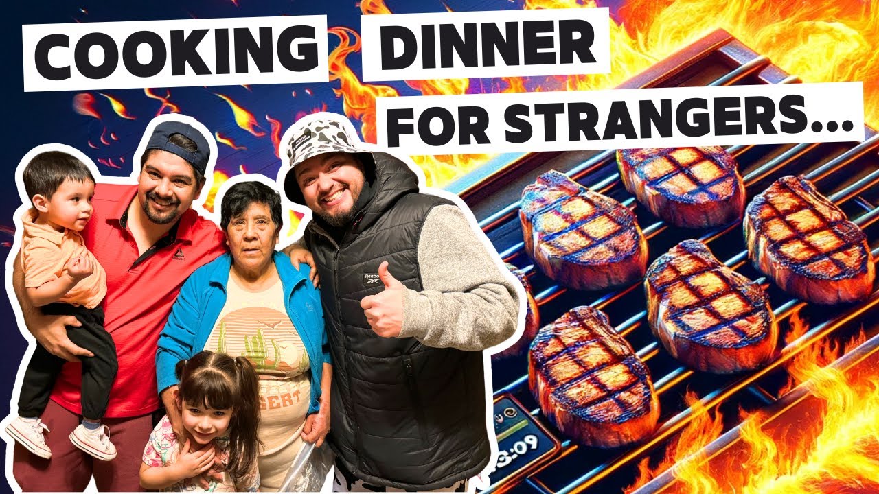Asking Strangers to Cook Them Dinner in THEIR Home - YouTube