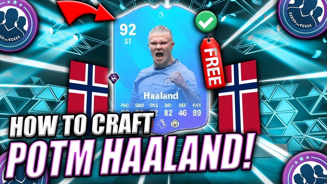 HOW TO CRAFT POTM HAALAND FOR FREE IN FIFA 25!!! 😱🔥 EAFC 25 POTM ...