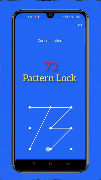 73 Pattern lock Design 🔥 #patterndesign #patternlock #trending #bluetooth#instagram #reels - YouTube