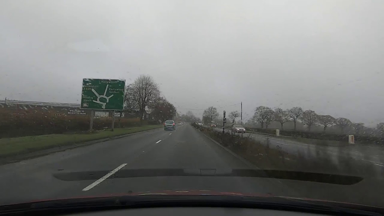 Becketts Farm roundabout 4th exit, Kings Heath, Birmingham - YouTube