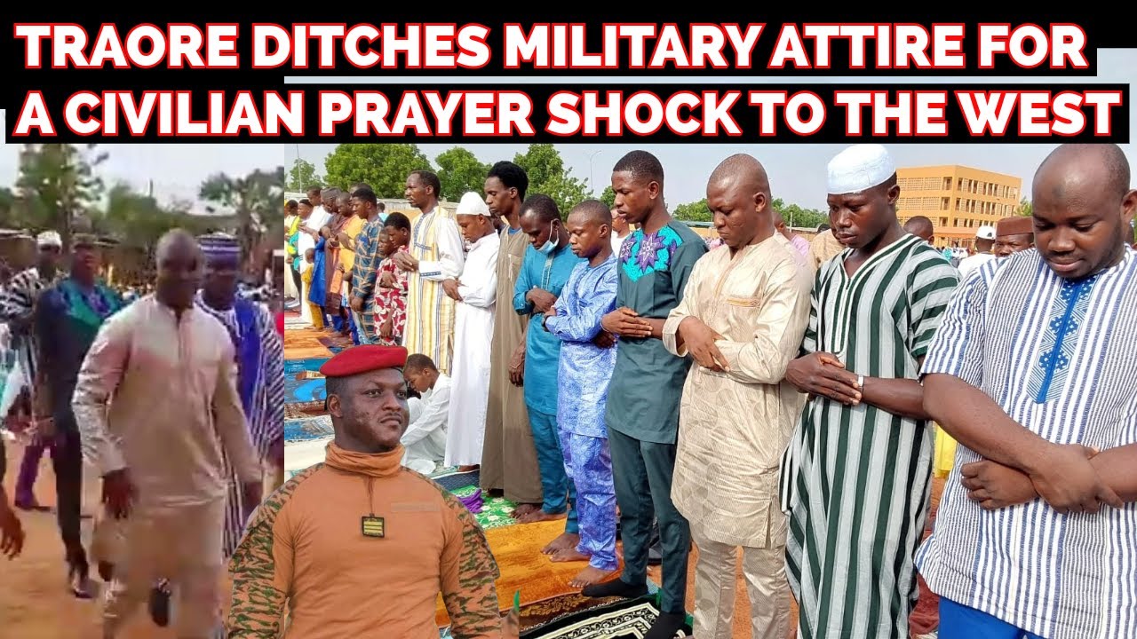 IBRAHIM TRAORE SHOCKS THE WORLD AFTER APPEARING FOR TABASKI ISLAM ...