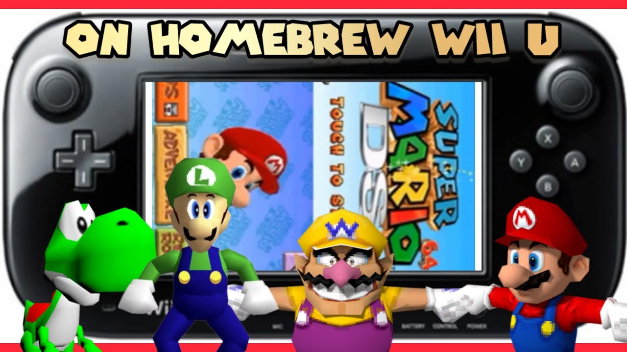 Super Mario 64 DS: 40 Stars Homebrew Wii U Nintendo DS Live Stream ...