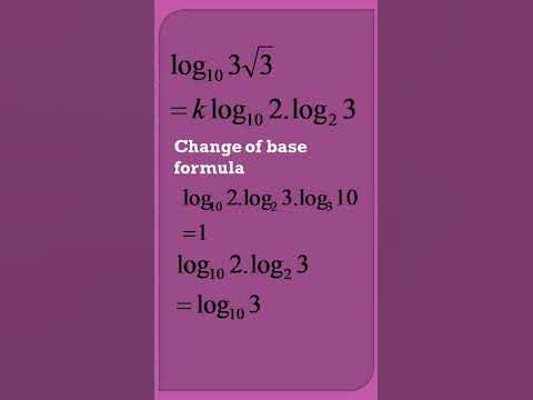 Solving Exponential Logarithmic Equation - YouTube