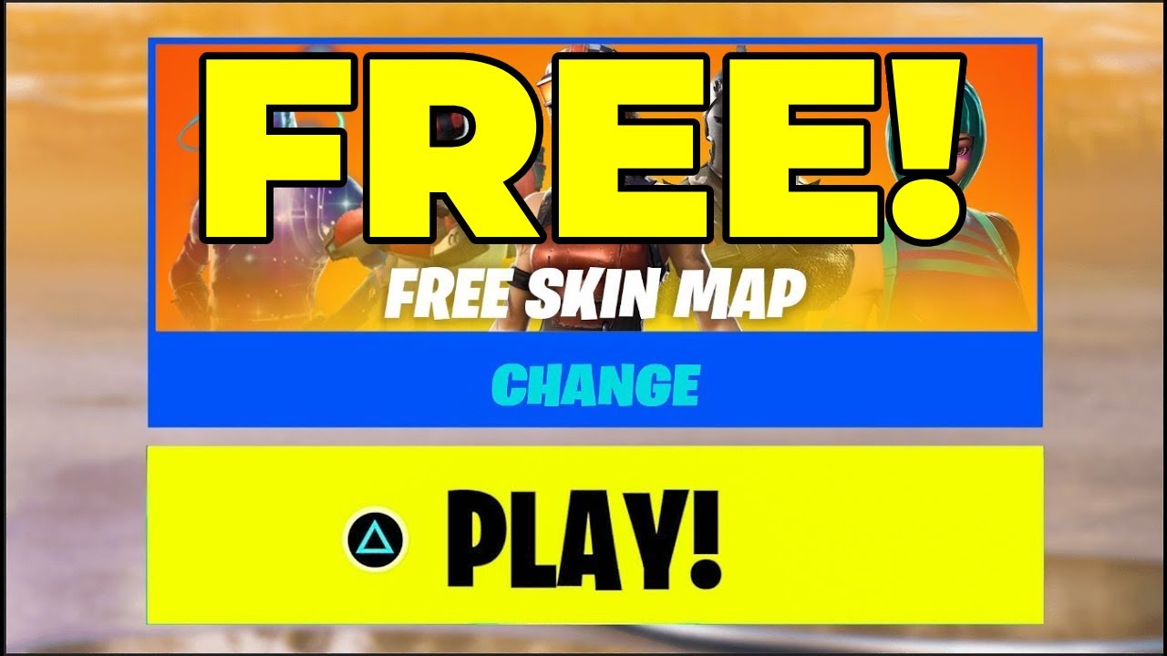 Fortnite FREE SKIN map code 💰👑 - YouTube
