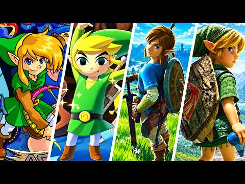 Evolution of Zelda Games (1986-2026)