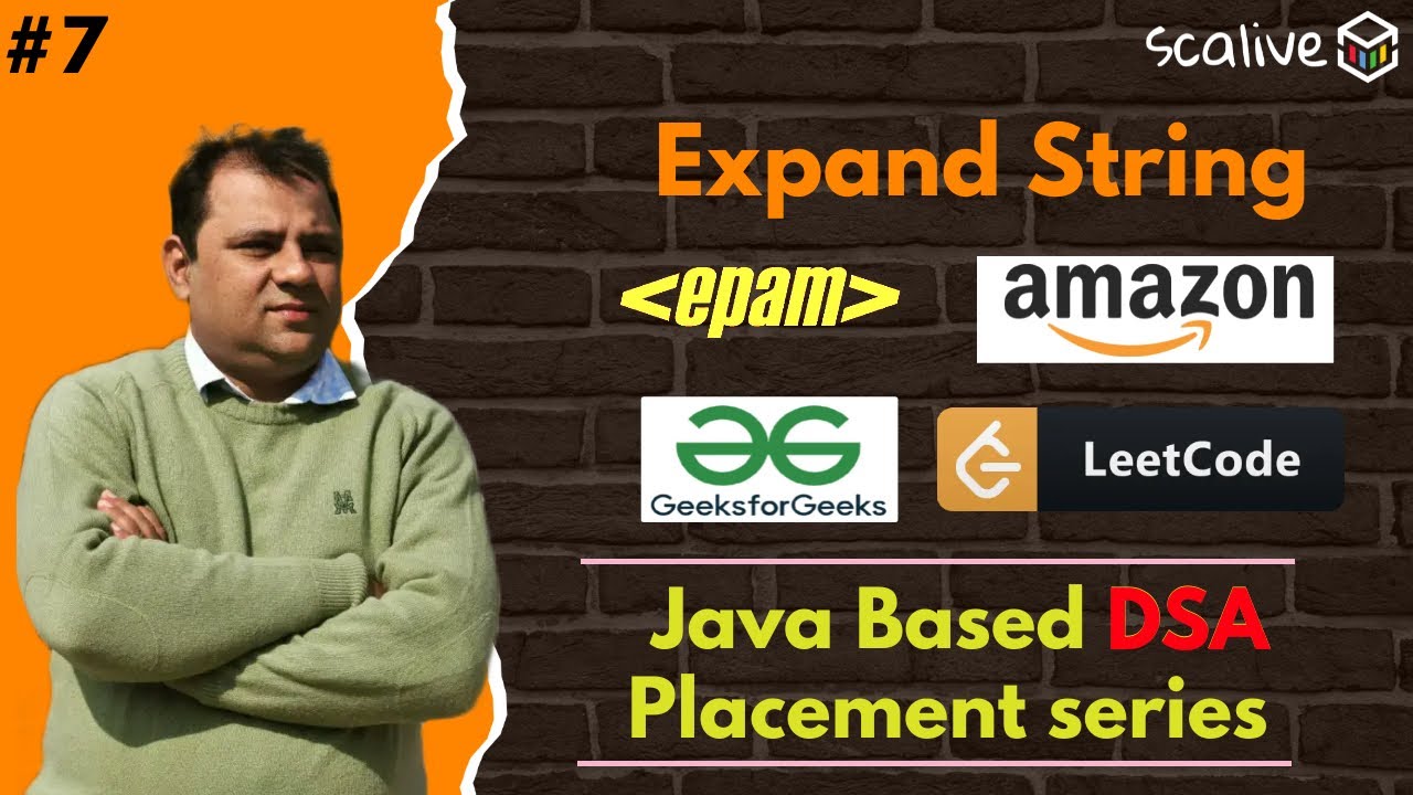 7expand The String Dsa Placement Series π₯ Faang Coding Dsa