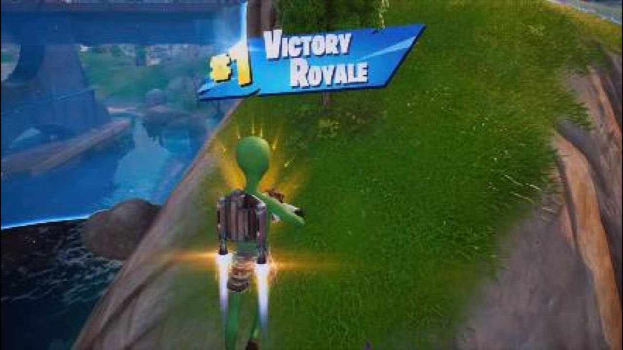 Fortnite jet pack Victory - YouTube