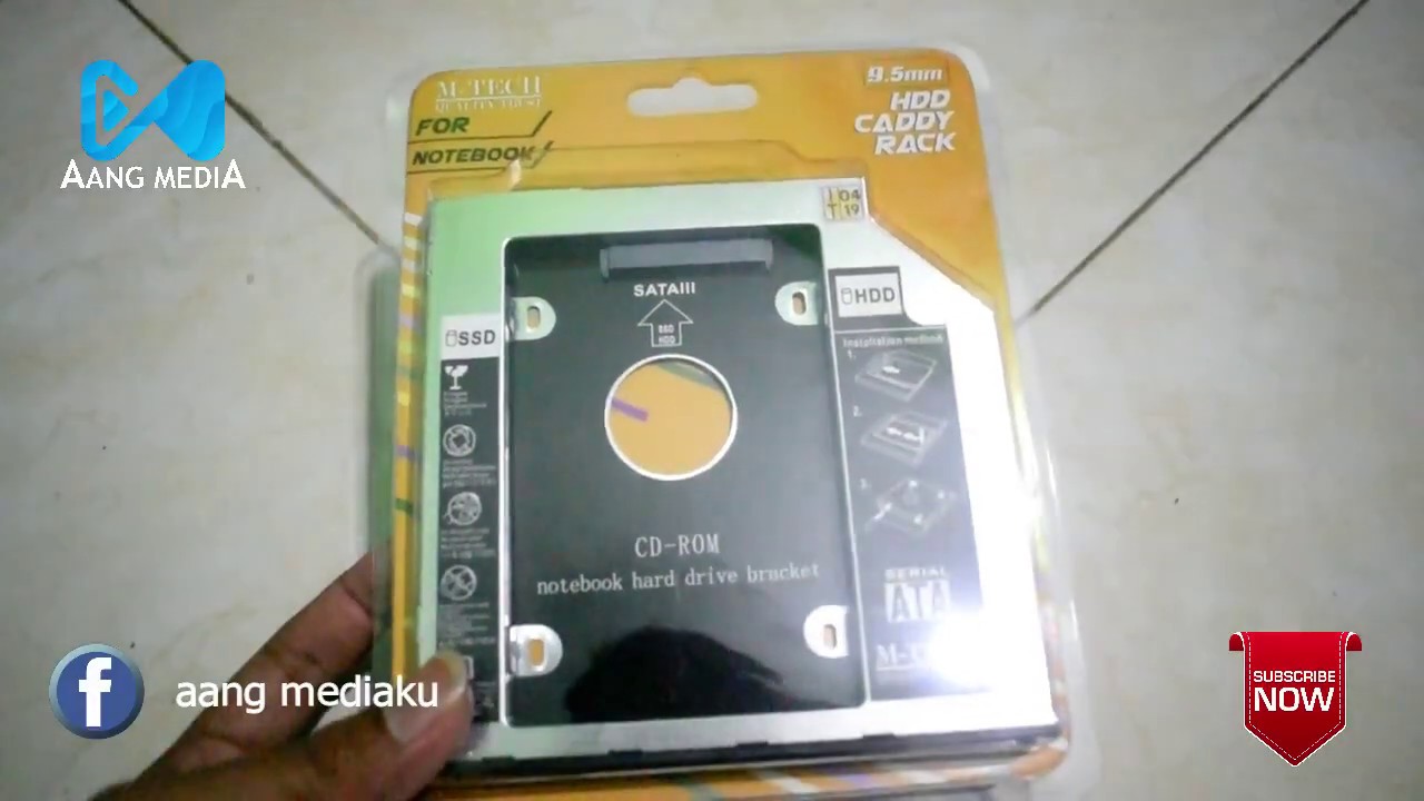 UNBOXING HDD CADDY M-TECH - YouTube