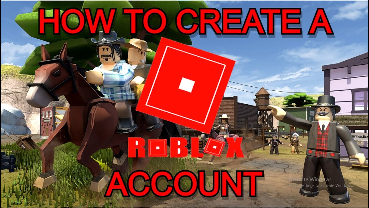 How to create a ROBLOX Account - YouTube