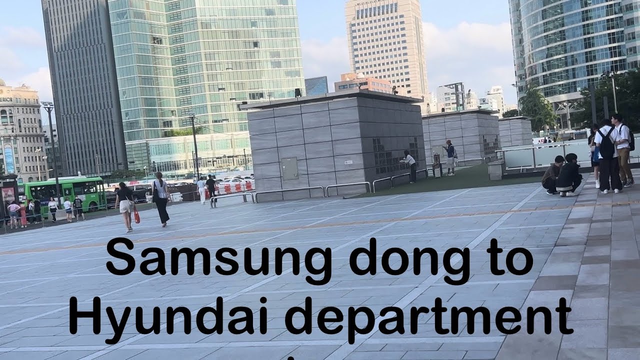 Samsungdong walk - YouTube