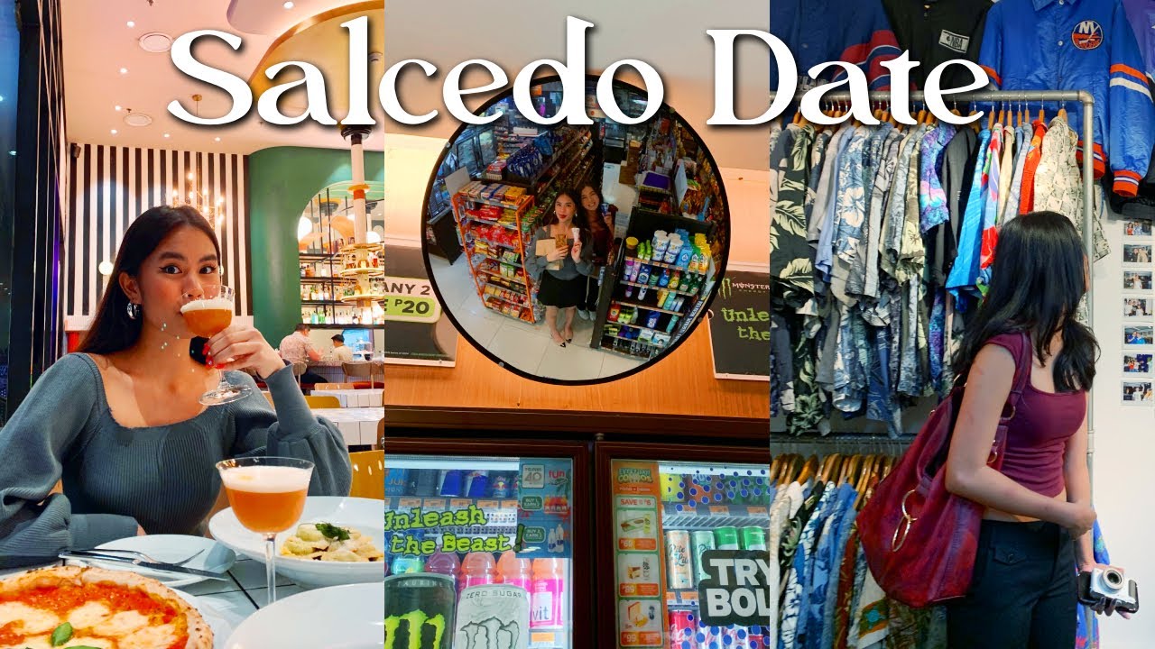 Girls Date Around Salcedo Village with Chloe! 🌳👭🍕 (Vintage Store → ...
